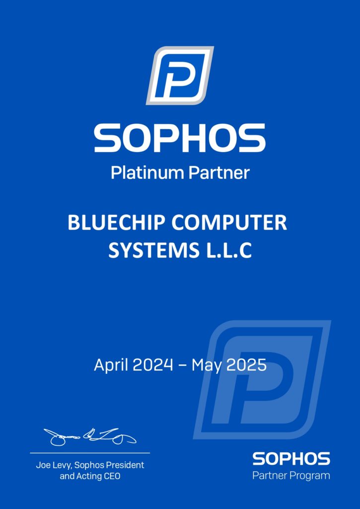 Sophos Firewall Authorised Partner Abu Dhabi- Bluechip Gulf